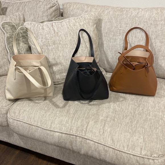 Cuyana | Bags | Cuyana Small Structured Leather Tote | Poshmark
